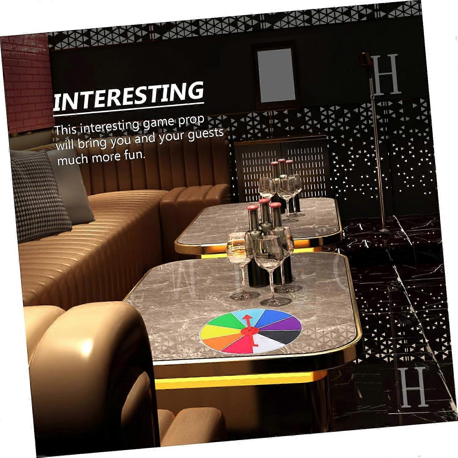 3 Pcs Lucky Draw Wheel Wall Hanging Prize Wheel Wall Game Turntable ...