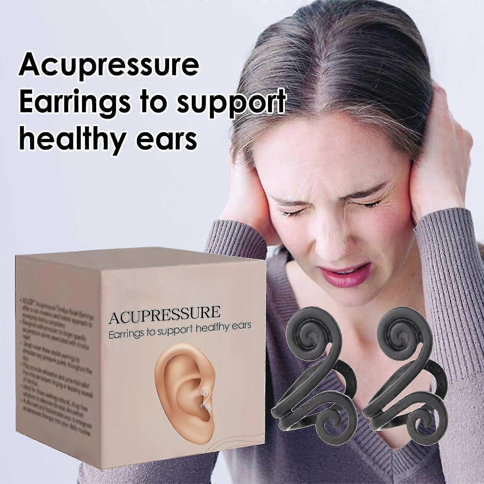 Acupressure Earrings To Support Healthy Ears, Relieve Ear Discomfort ...