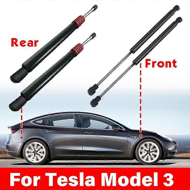 2X Front engine Rear Trunk Tail Gate Tailgate Boot Gas Spring Shock ...