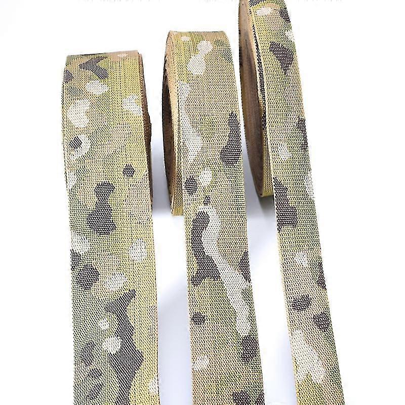 1m Length Military Multicam Mc Jacquard Webbing Strap Diy Molle Belt ...