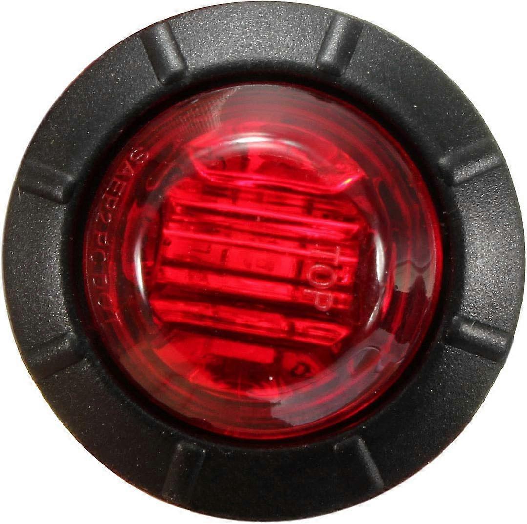 10 Pack 3/4" LED Rear Side Marker Lights for Trucks, Trailers, Cab ...