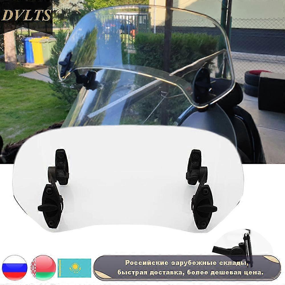 Universal Motorcycle Risen Adjustable Wind Sn Extension Windshield ...