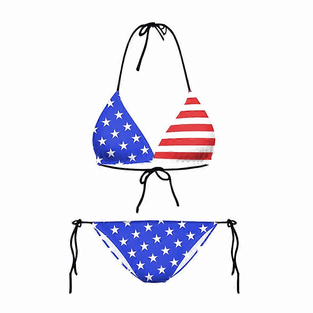 Beach Sets Women USA Triangle Swimsuit Thong Underwire Women Swimwear ...