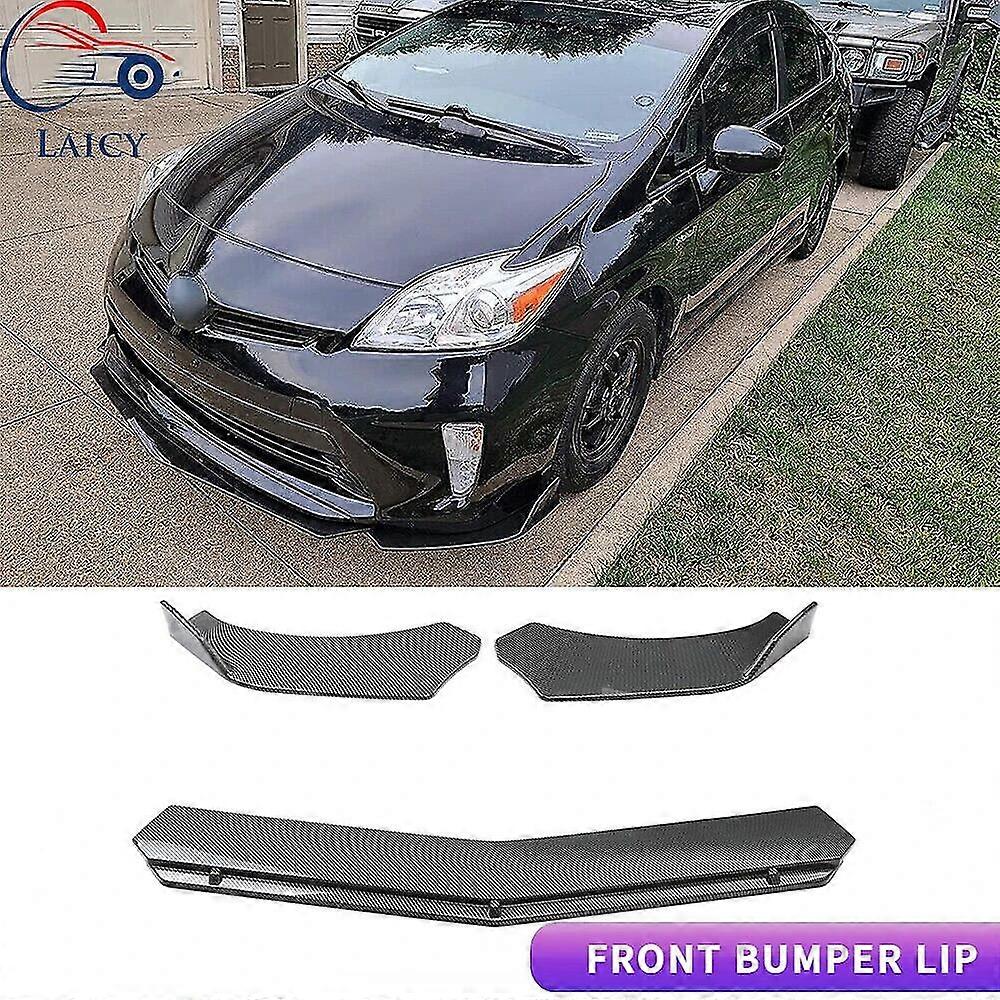 For Toyota Prius 2001-2022 Car Front Bumper Lip Splitter Body Kit Chin ...