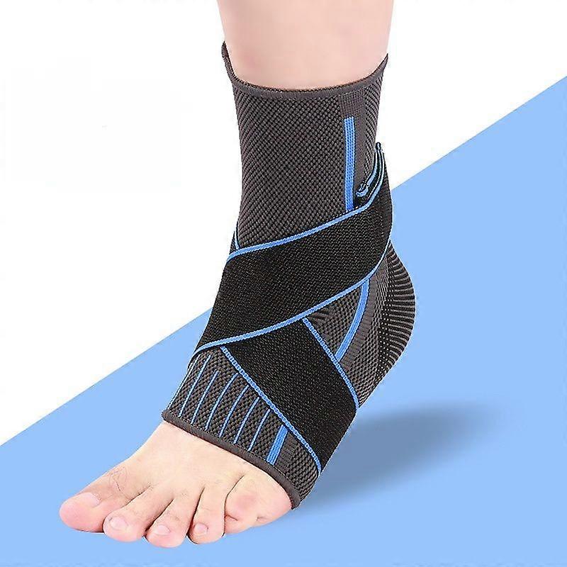 Adjustable sprained ankle splint strap, ligament support injuries ...