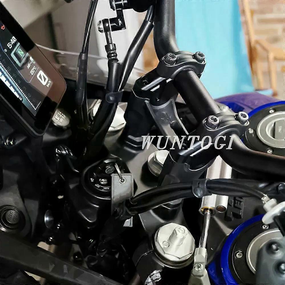 Tenere 700 Handlebar Riser Clamp Mount Up30mm 21mm Offset For Yamaha ...