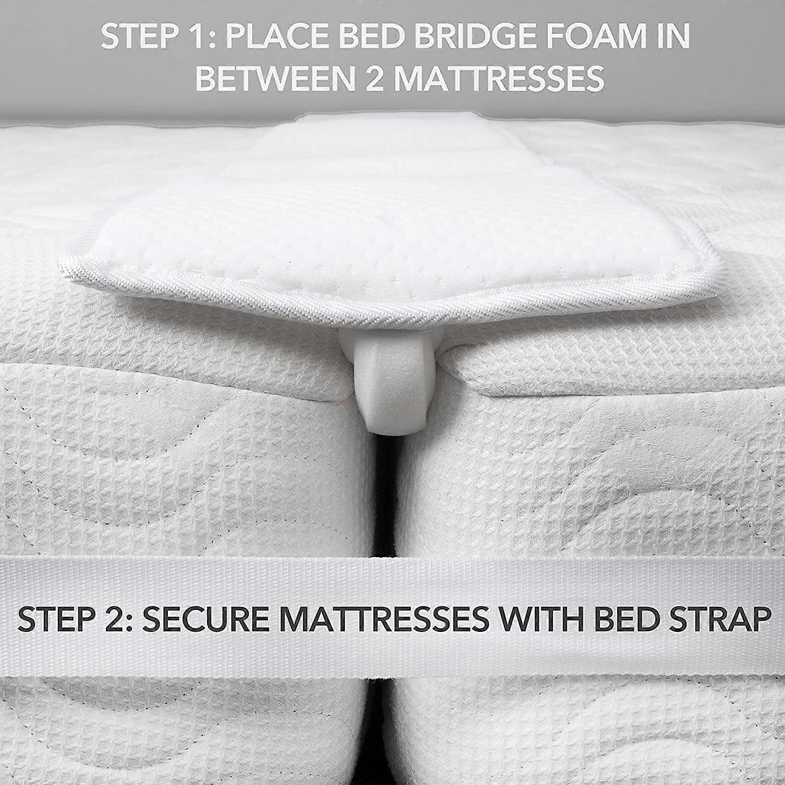 Bed Bridge Twin to King Bed Connector Wide Divider Filler for Split ...