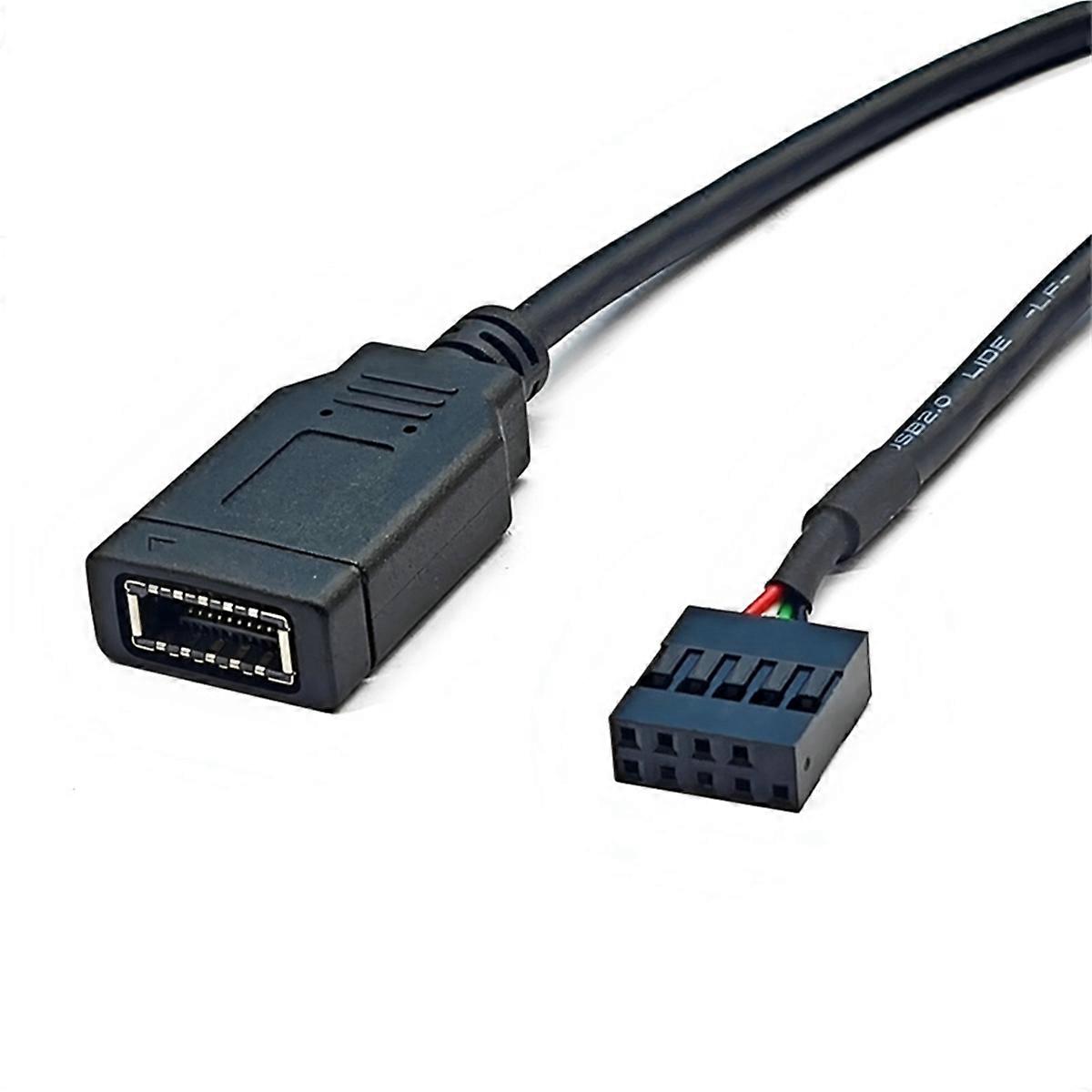 USB 9PIN to Type-C Front Panel Cable | Fruugo UK
