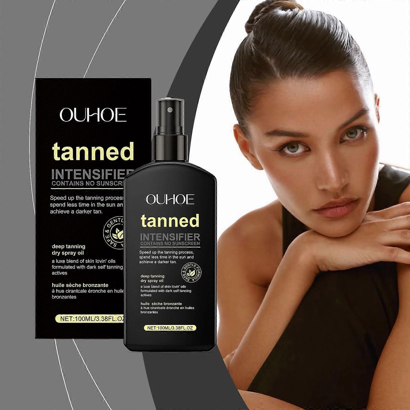 Tanning Oil | Get Tanned Intensifier Dry Spray - Fast, Dark Outdoor Sun ...