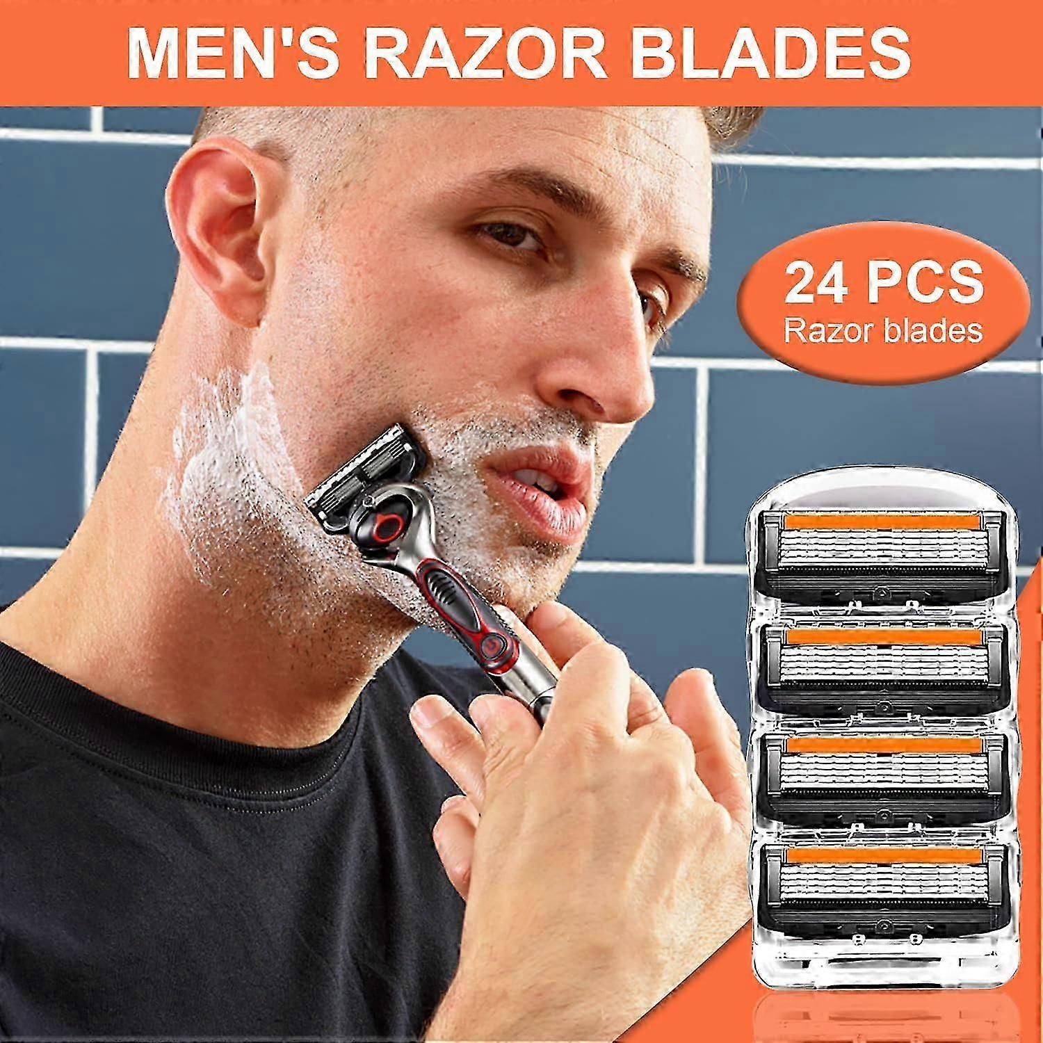 ProGlide Razor Blades, 24 Replacement Blades, ProGlide Wet Razor Men's ...