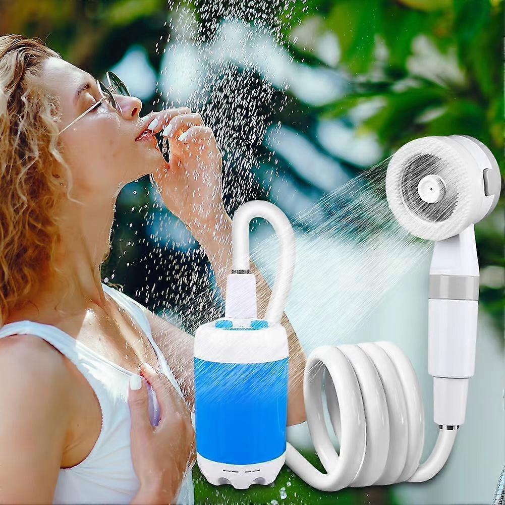 Outdoor Camping Shower Pump with Digital Display 5000mAh Rechargeable ...