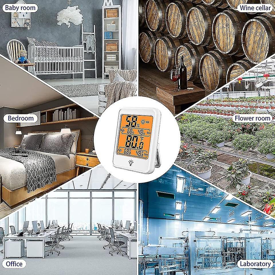 Inside Outside Thermometer, Remote Temperature Monitor With Cold ...