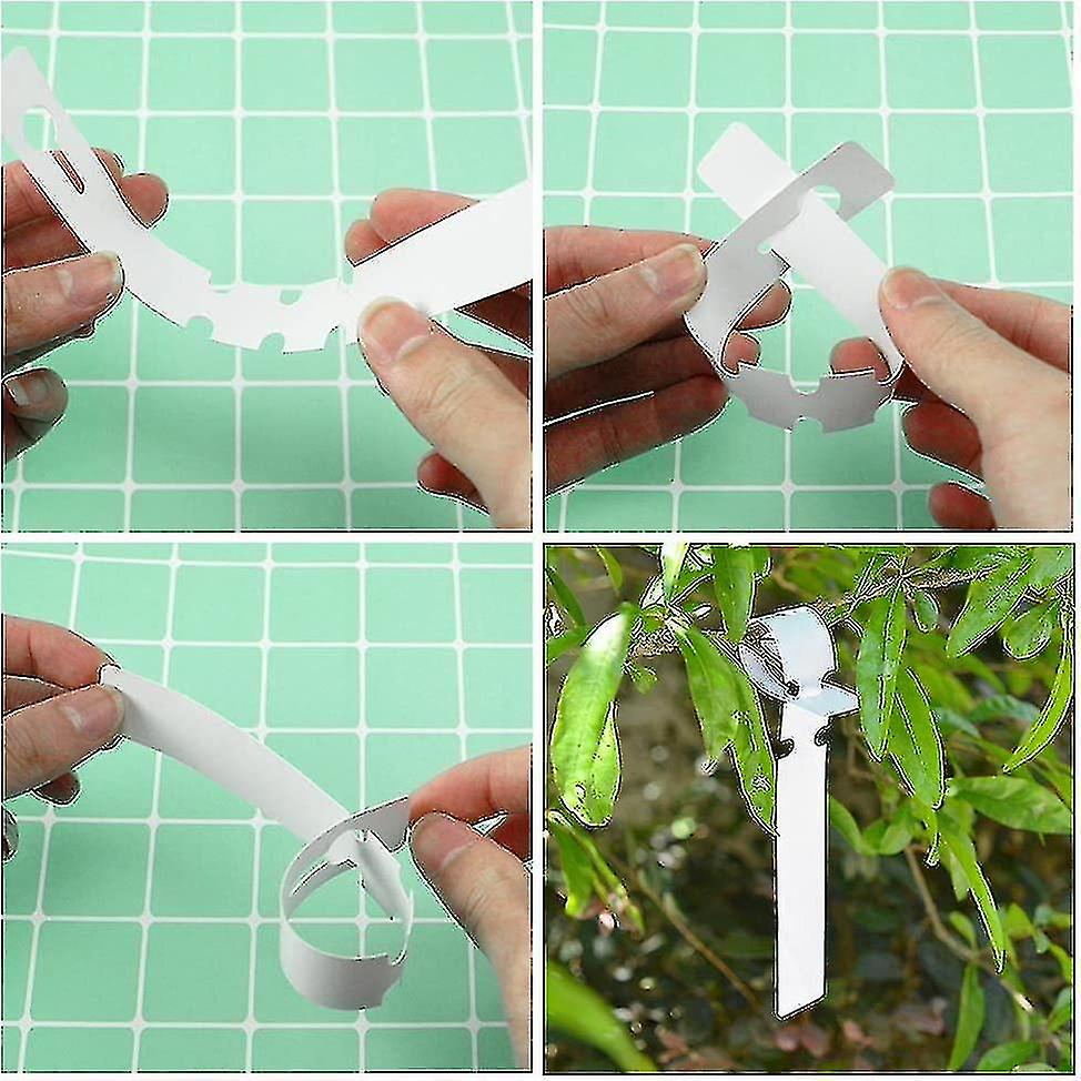 100pcs Plastic Plant Tree Tags Plant Labels Hanging Tree Labels Plant ...
