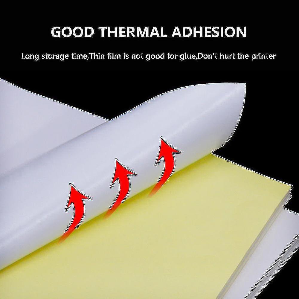 100pcs Waterproof Vinyl Sticker Paper, Glossy Vinyl Sticker Paper ...