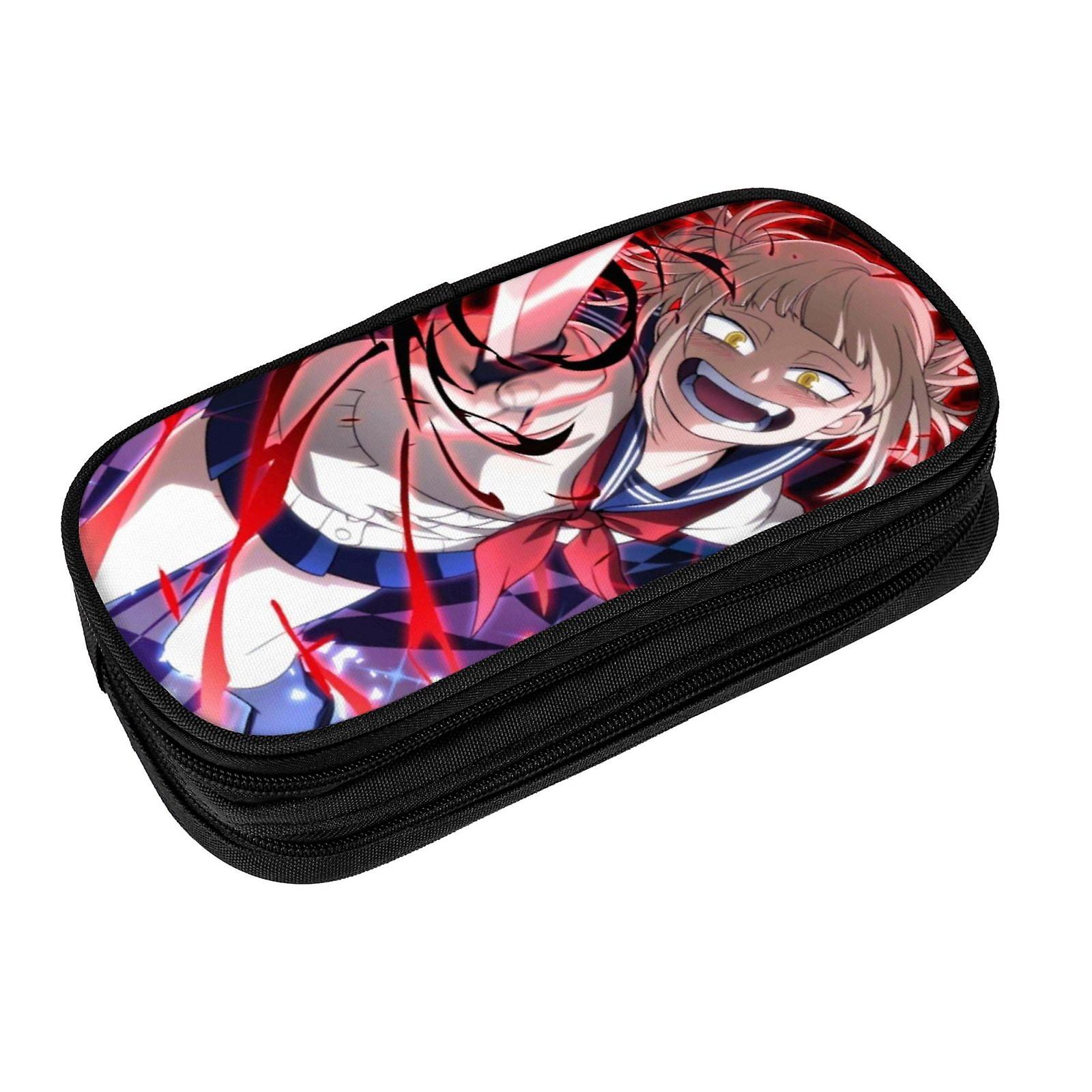 Himiko Toga Pencil Case, Multipurpose Pencase ,Large Capacity Durable ...