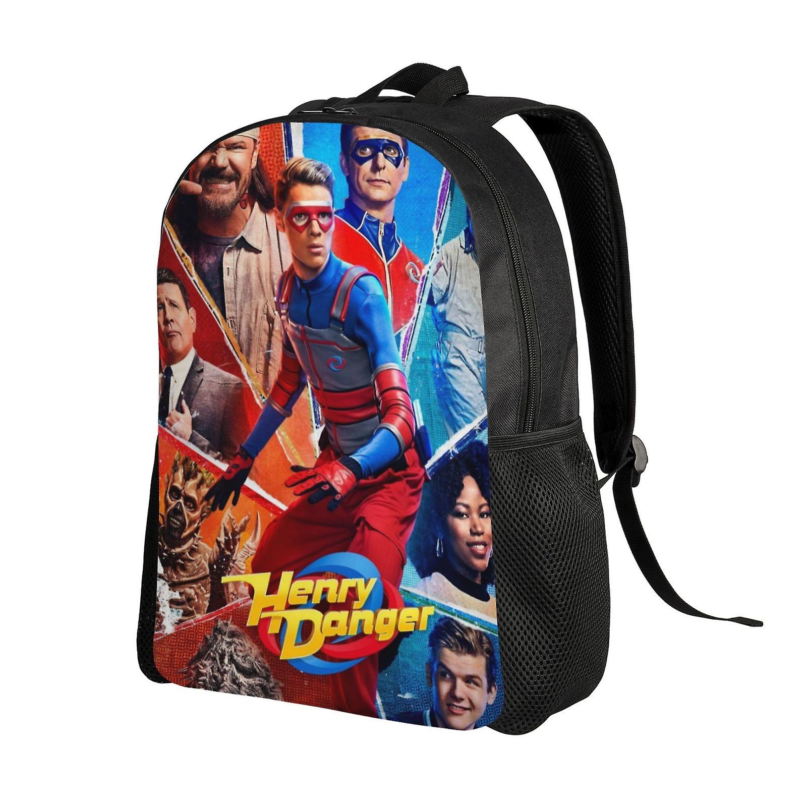 Henry Danger Unisex Backpack Laptop School Bag College Student Satchel ...