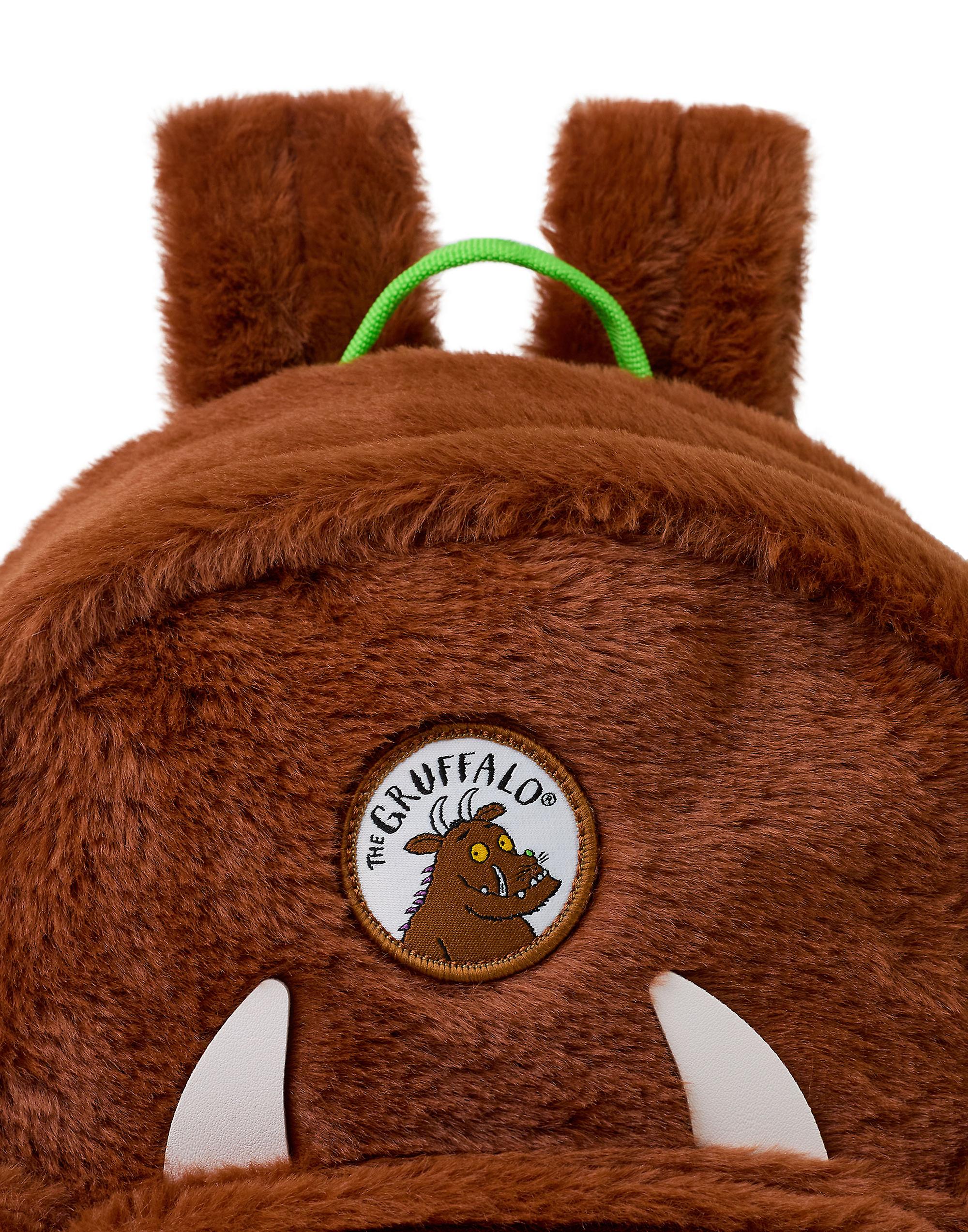 Gruffalo & Friends Unisex Kids Backpack Brown 3D Novelty Face - One ...