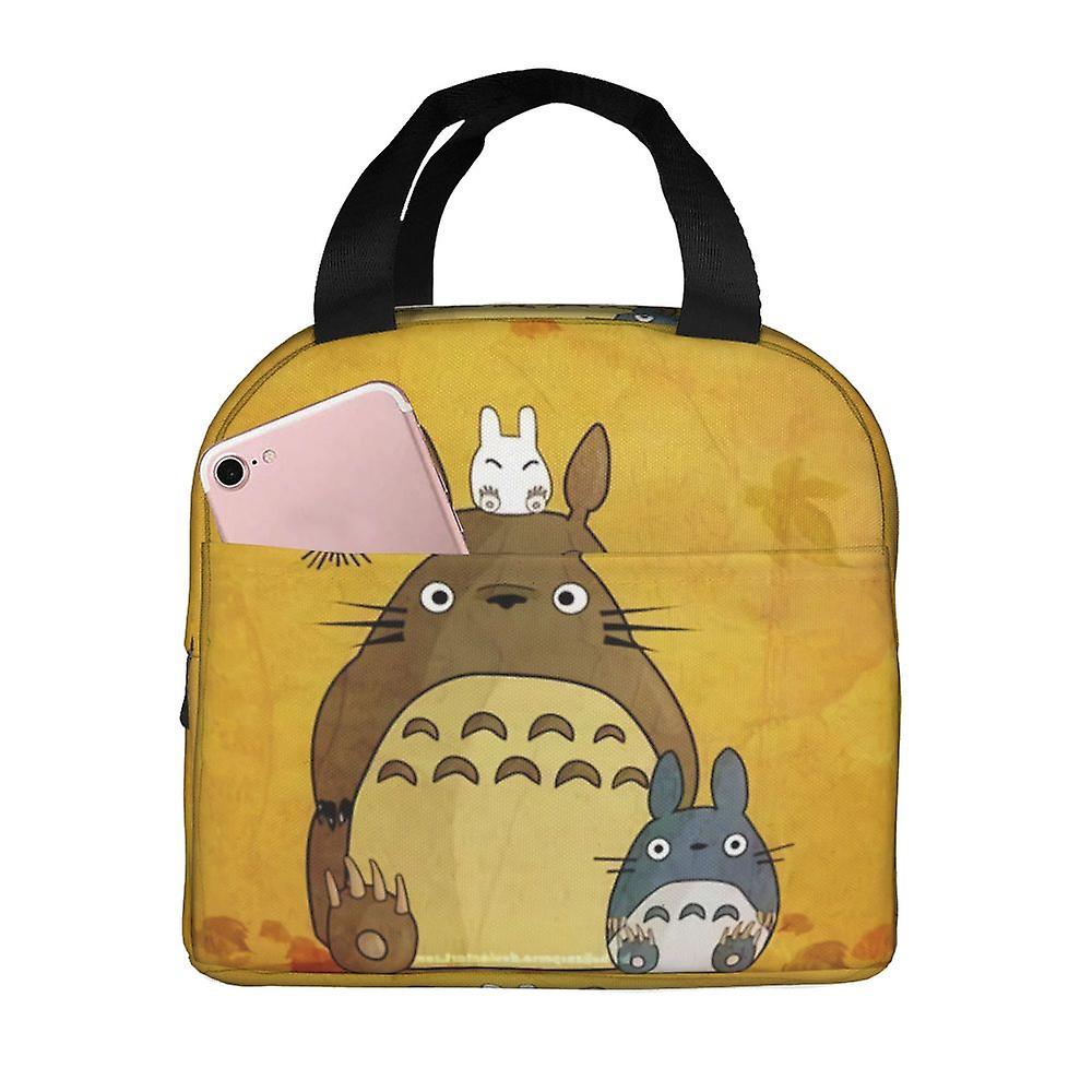 Anime My Neighbor Totoro Insulated Lunch Bag Resuable Cooler Thermal ...