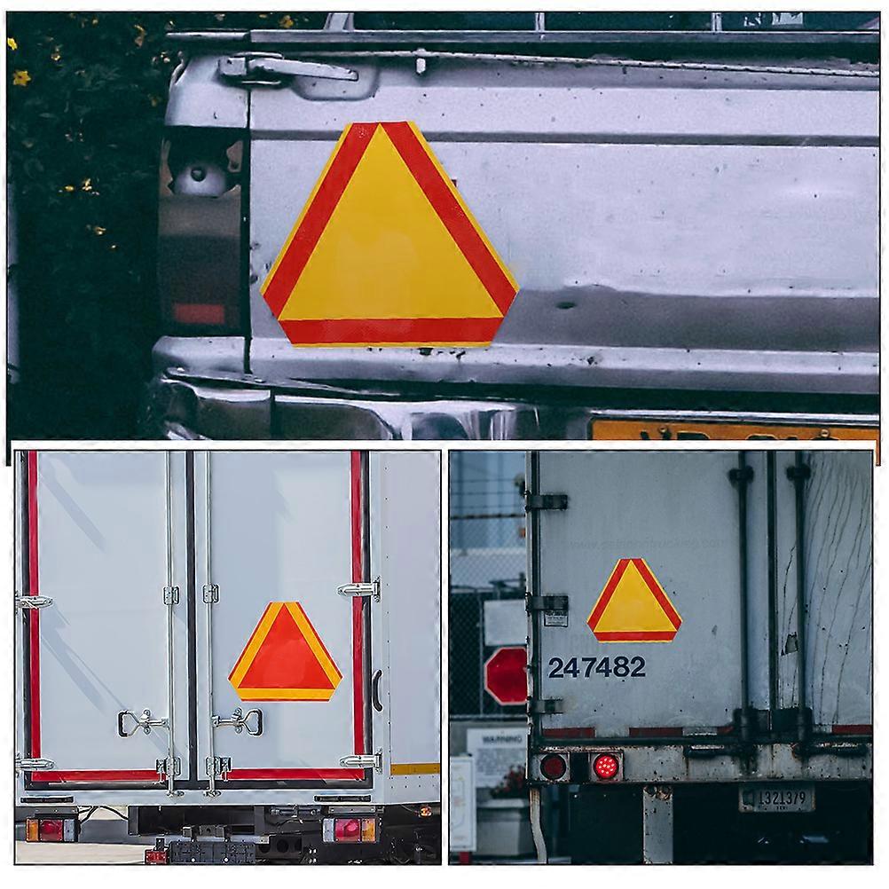 Warning Triangle Sign Reflective Triangle Board Reflectors Warning Sign ...