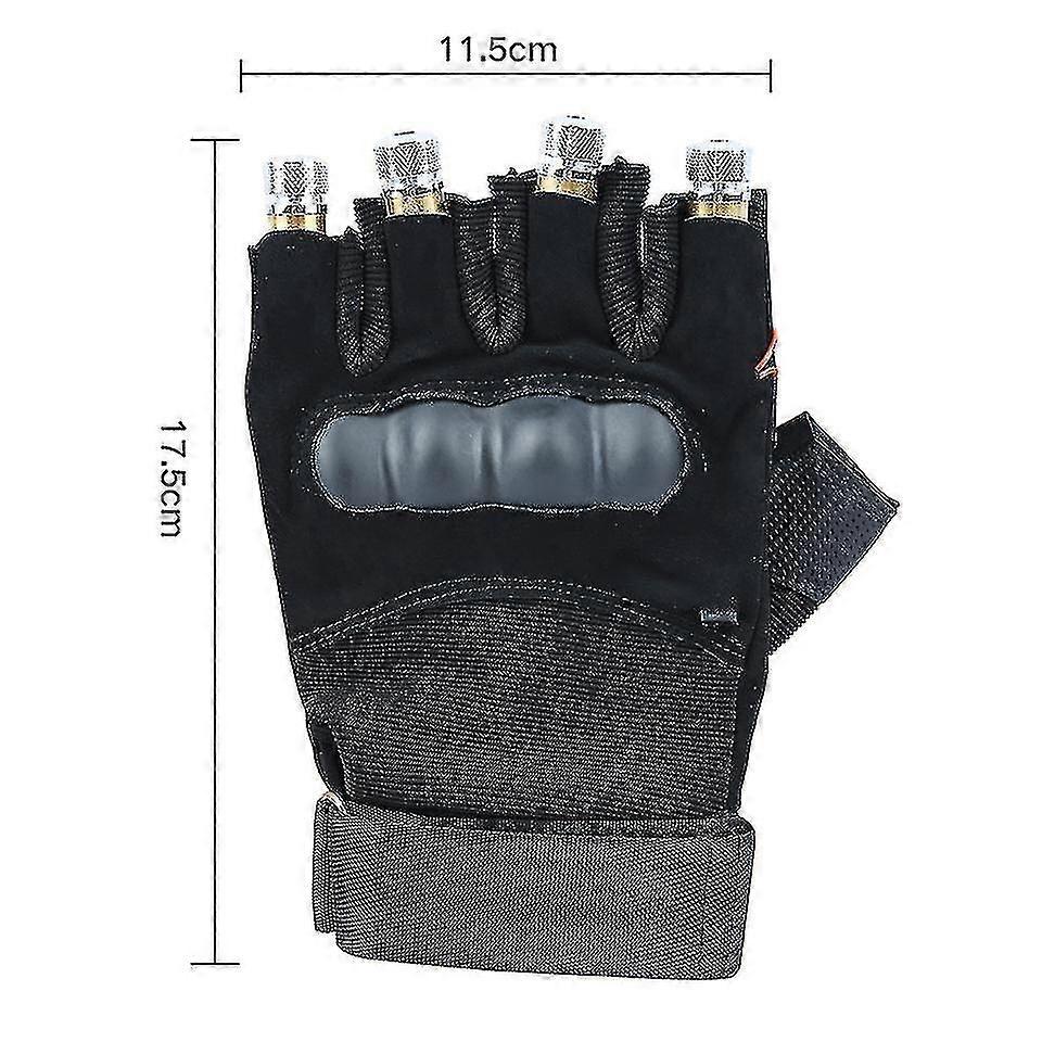 Rgb Laser Gloves Multi-line 4 Heads Disco Laser Dj Beam Stage Light For ...
