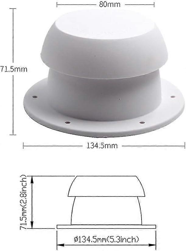 RV Vent Cap,Roof Vent Cover for RV/Motorhome/Motorhome/Trailer,Round ...