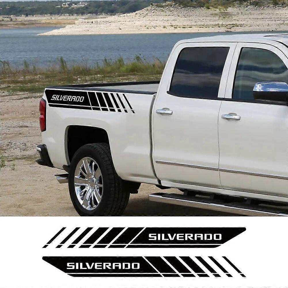 Pickup Body Side Sticker For Chevrolet Silverado 1500 LT LTZ WT Trail ...
