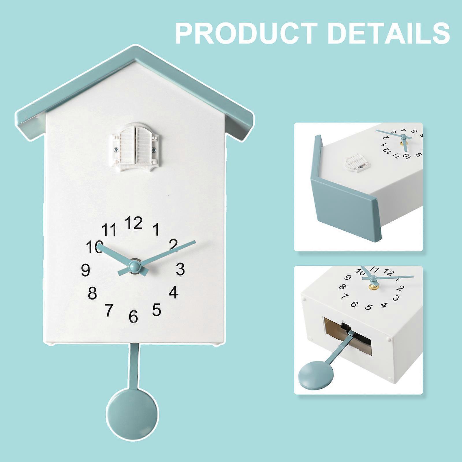 Cuckoo Clock Chimer Sound Clocks With Pendulum Voices Call Bird House ...