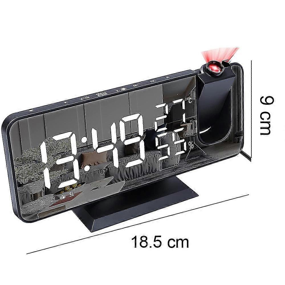 2024,Projection Alarm Clock For Bedroom Ceiling Digital Alarm Clock ...
