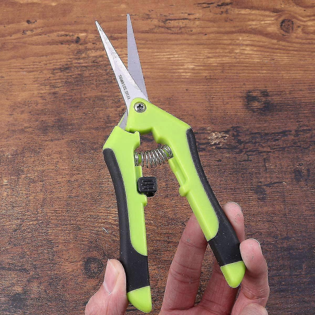 2pcs Stainless Steel Garden Scissors For Plants, Professional Hand ...