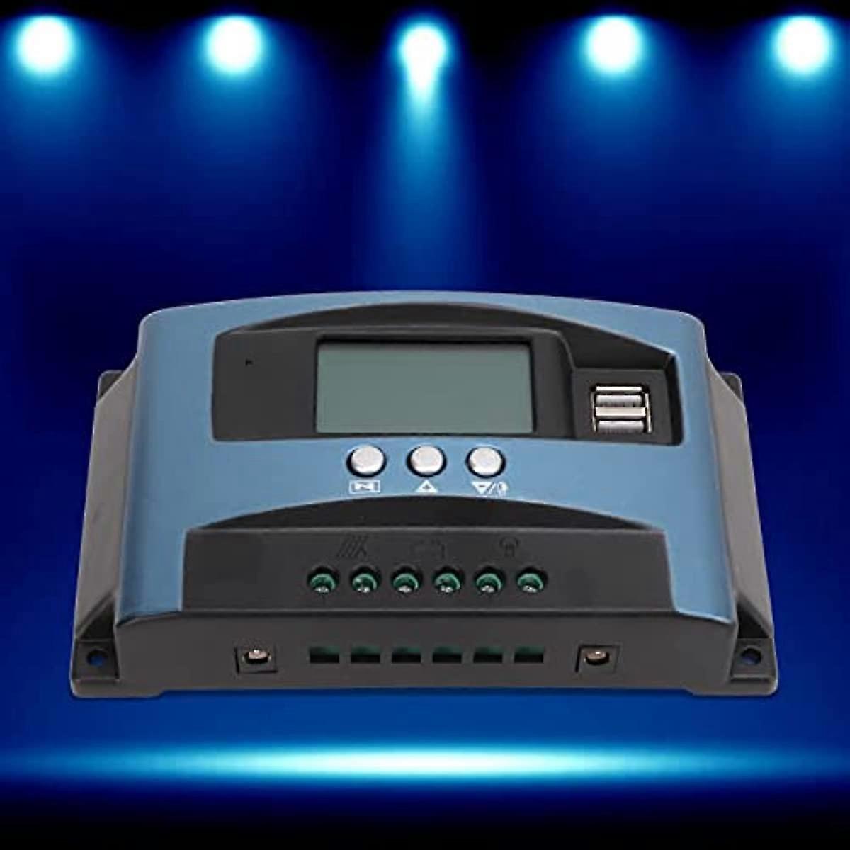 RiToEasysports LCD Solar Charge Controller APP Remote Control Solar ...