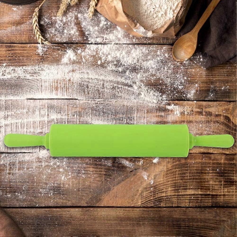 Rolling Pin, Colorful Silicone Rolling Pin(Green) | Fruugo UK