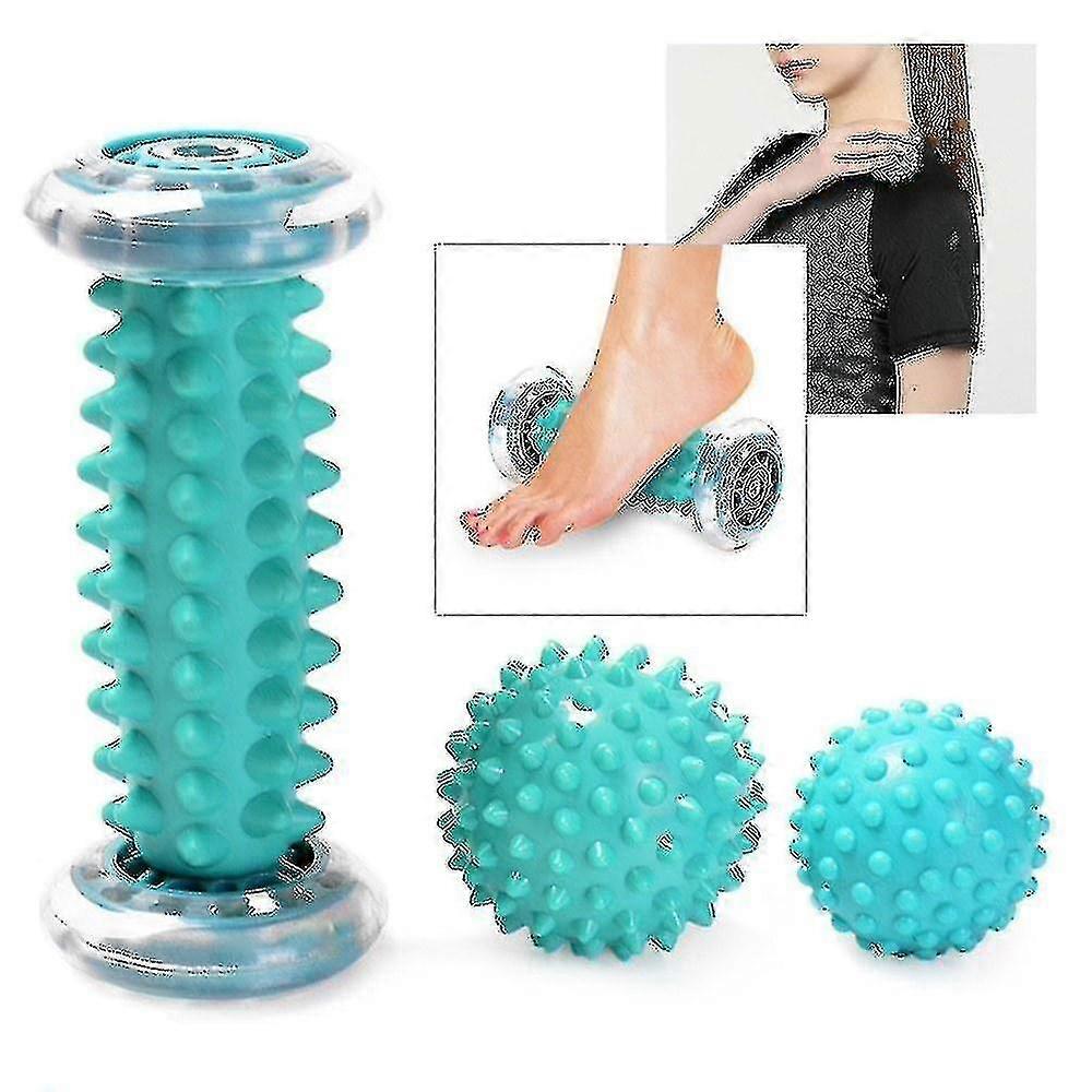 Plantar Fasciitis Foot Massage Roller With Spiky Ball | Fruugo UK