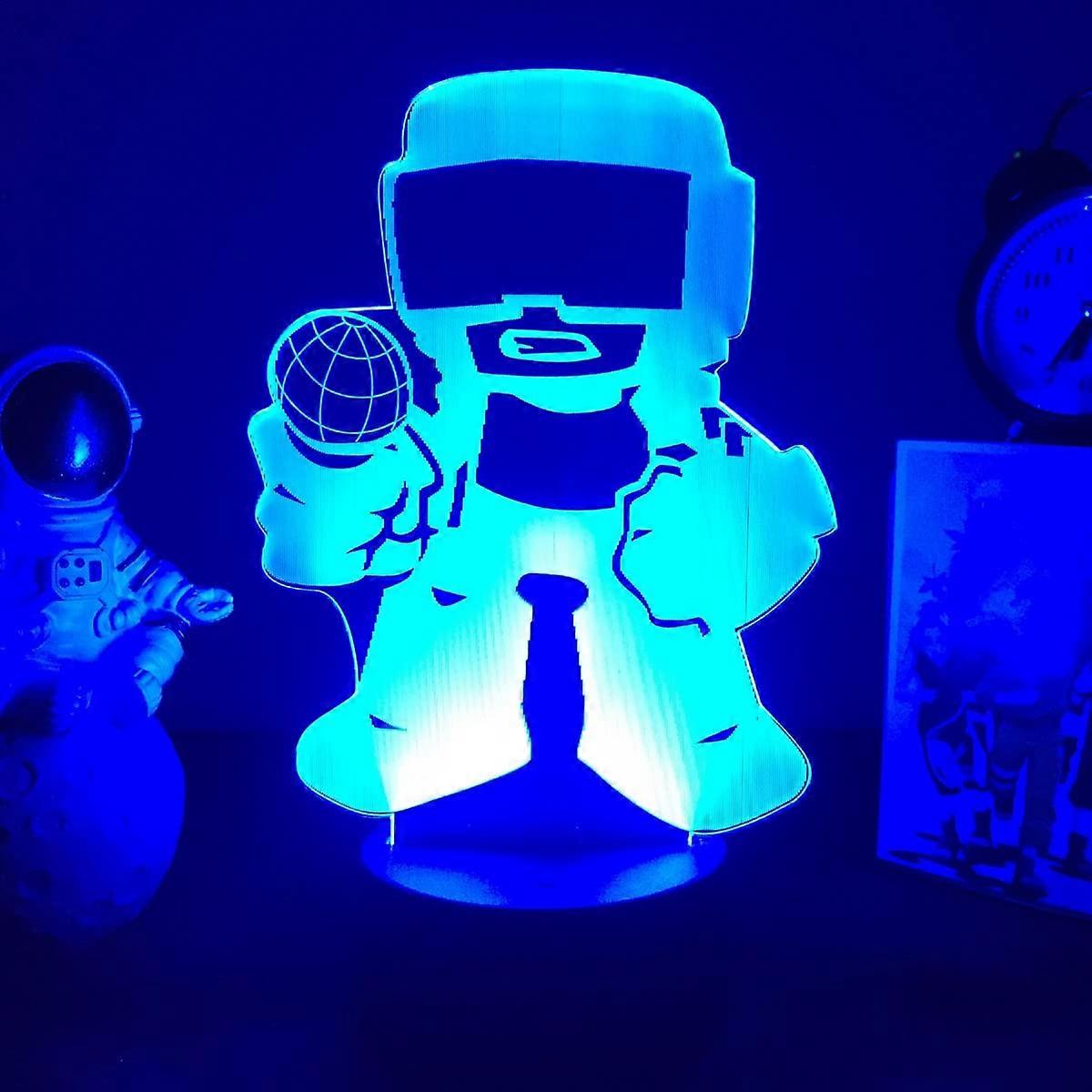 SBSG 3D Game Lamp Friday Night Funkin Night Light Tankman Figure for ...