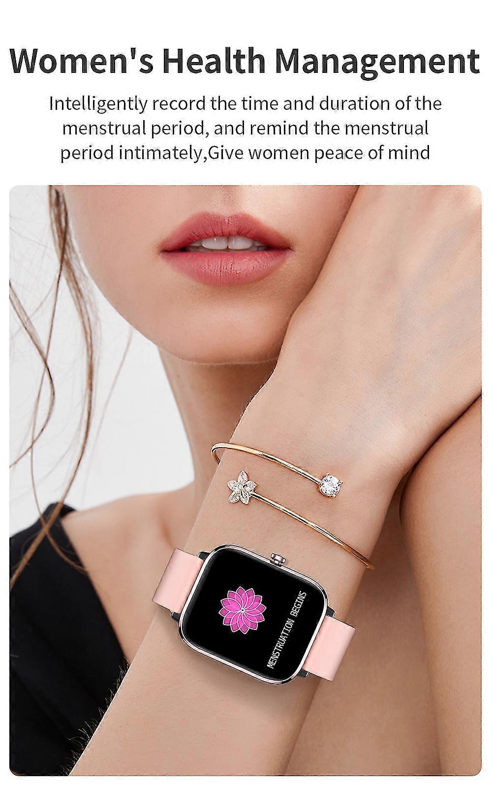 Multifunctional Smart Watch Bluetooth Call Body Temperature Detection Heart Rate Blood Pressure ...