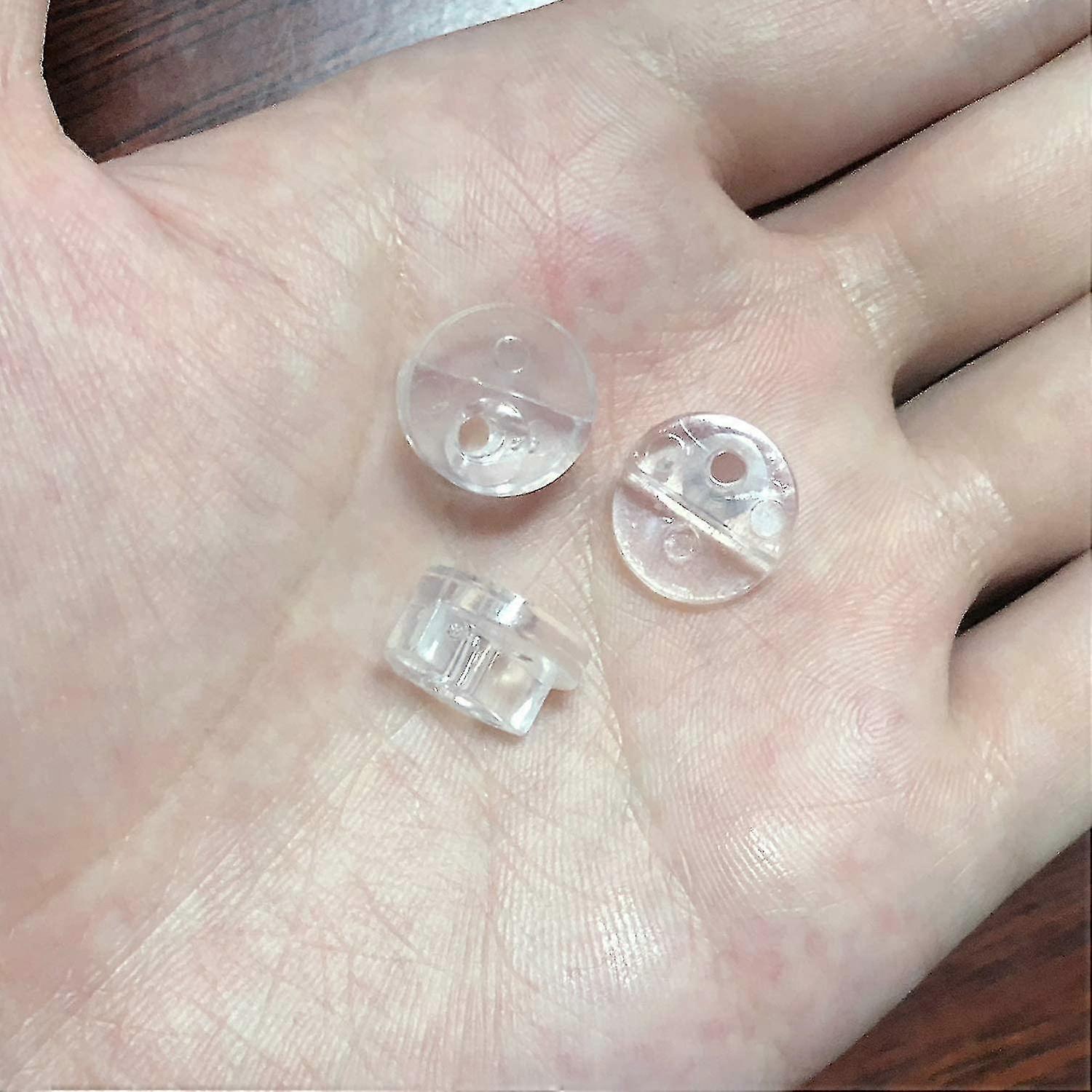 Round Glass Bracket Clip, 25 Pcs Of Glass Shelf Bracket Mirror Clips ...