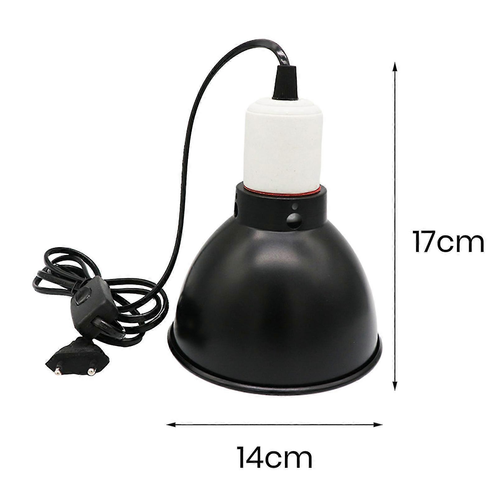 Reptile Heat Lamp Fixture Heat-Resistant Universal Easy Installation ...