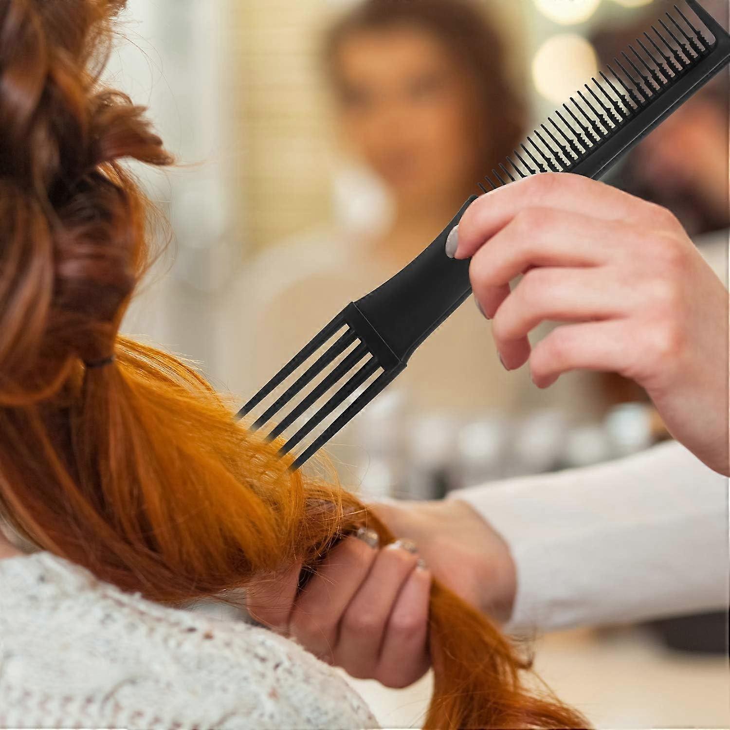 3 Packs Lift Combs Fork Combs Prong Combs Double End Rake Combs Styling ...