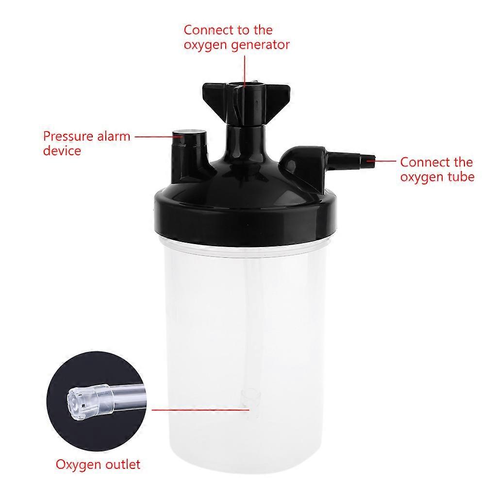 Upgraded Oxygen Concentrator Humidifier Clear Plastic Water Bottle ...