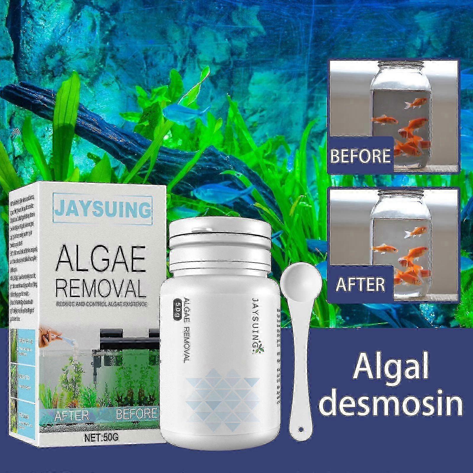 Jaysuing Of Algae Removing Moss Remover Aquarium Algae Removing Potion Removing Moss Agent Fish ...