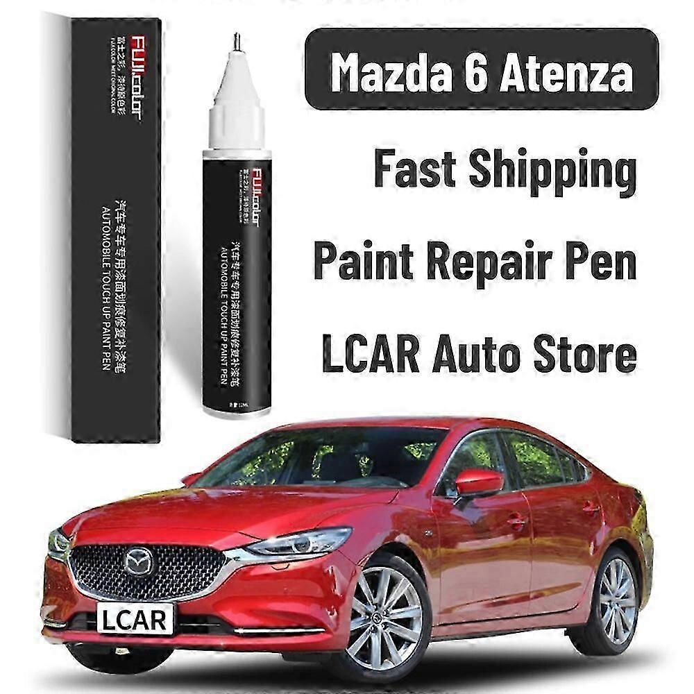 For Mazda 6 Atenza Paint Touch Up Pen Car Scratch Remover Black White ...