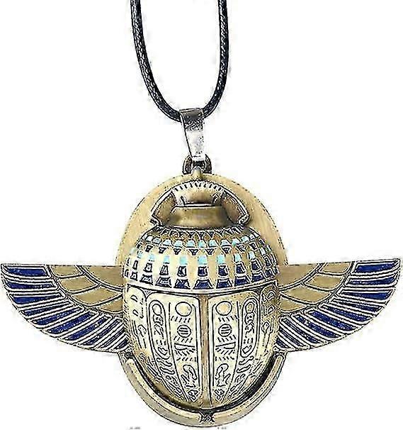 Moon Necklace Egyptian Scarab Compass Pendant | Fruugo UK