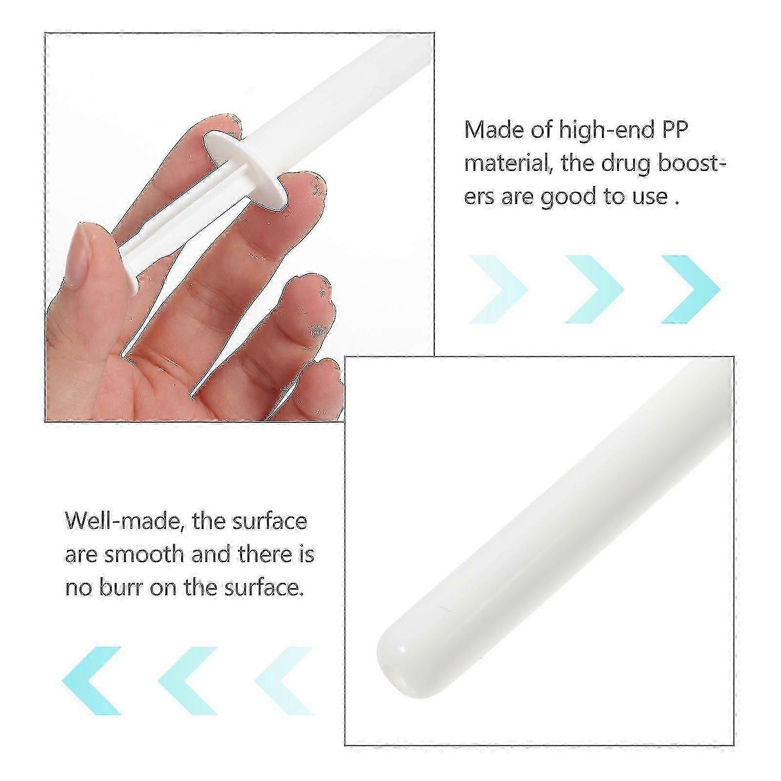 30 Pcs Women Applicator Injector Hemorrhoid Applicator Lubricant Tube ...