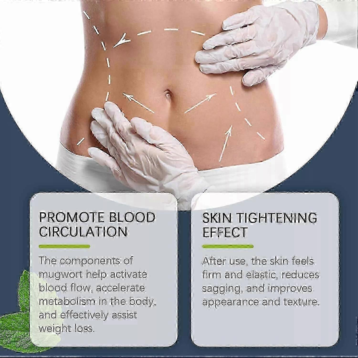 12pcs/box Natural Ingredients Patches Fast Burning Detox Stickers For ...