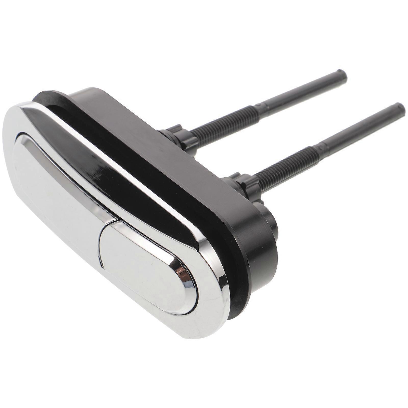 Toilet Control Button Dual Flush Toilet Replacement Button Oval Shape ...