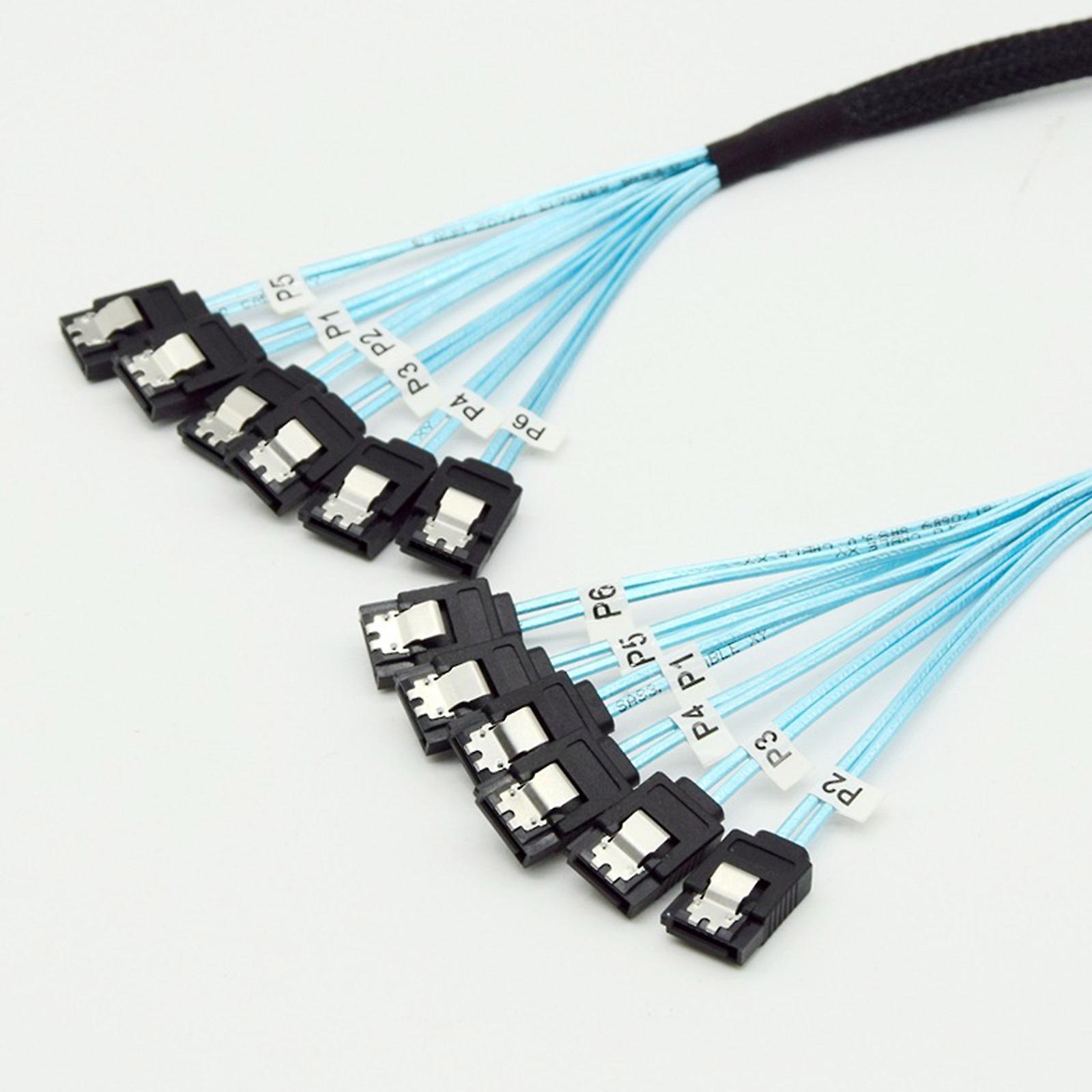 High Speed Sata 3.0 7 Pin Wire HDD Hard Disk Drive Data Cable 6GB/S ...