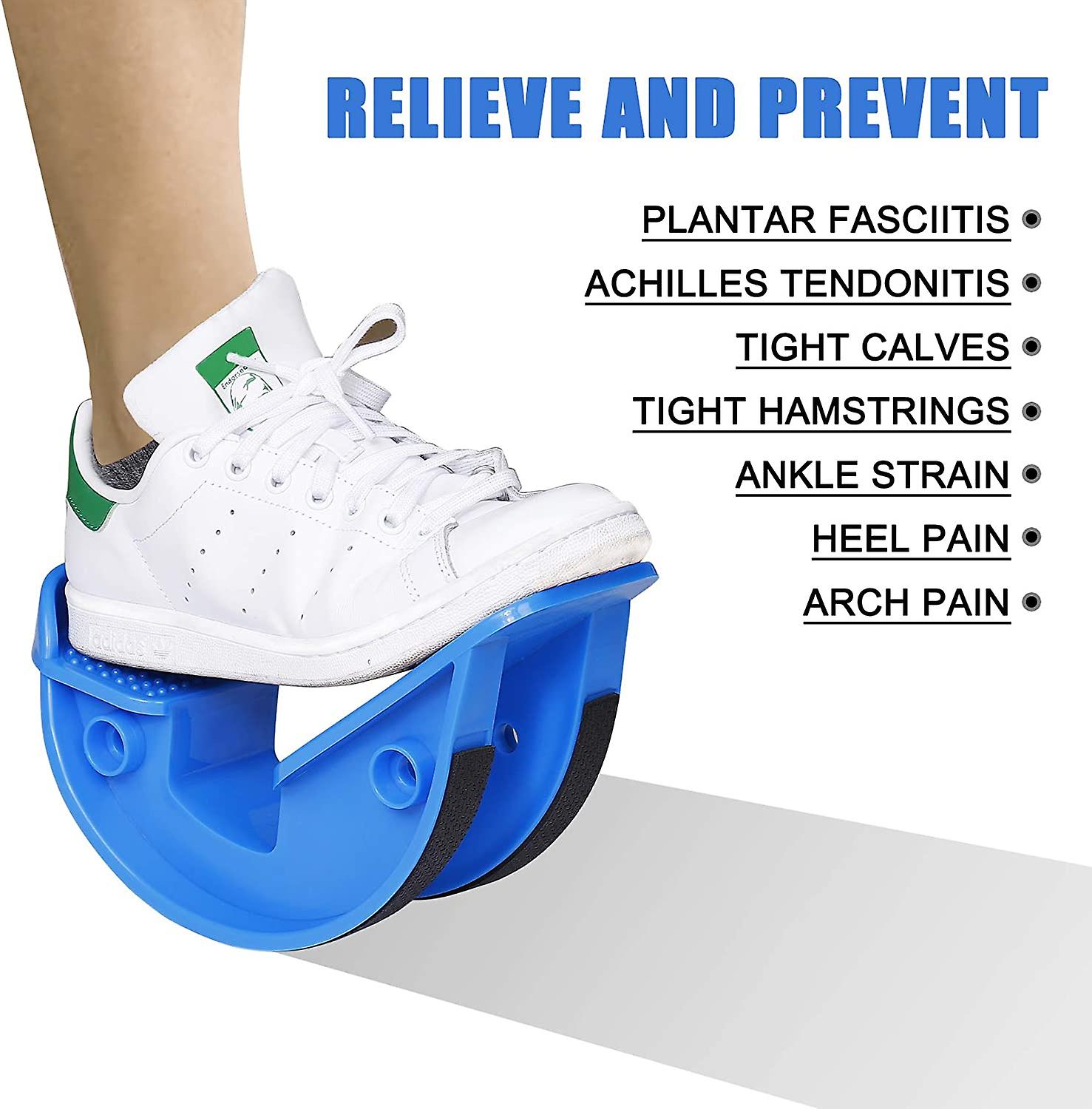 Foot Rocker, Stretcher And Calf Rocker For Achilles Tendonitis, Heel ...