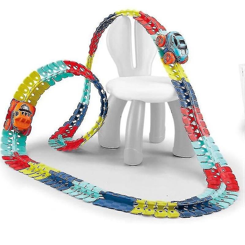 Changeable Track With Led Lighting Race Car Flexible Rail & Electric ...