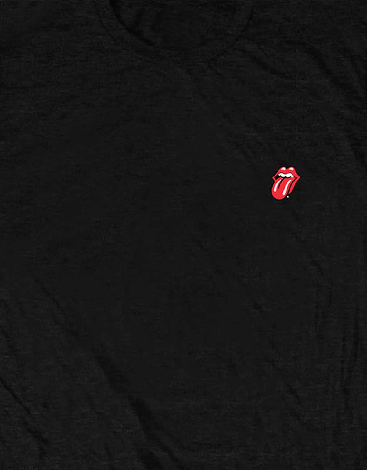 The Rolling Stones Classic Tongue Back Print Logo T Shirt | Fruugo UK