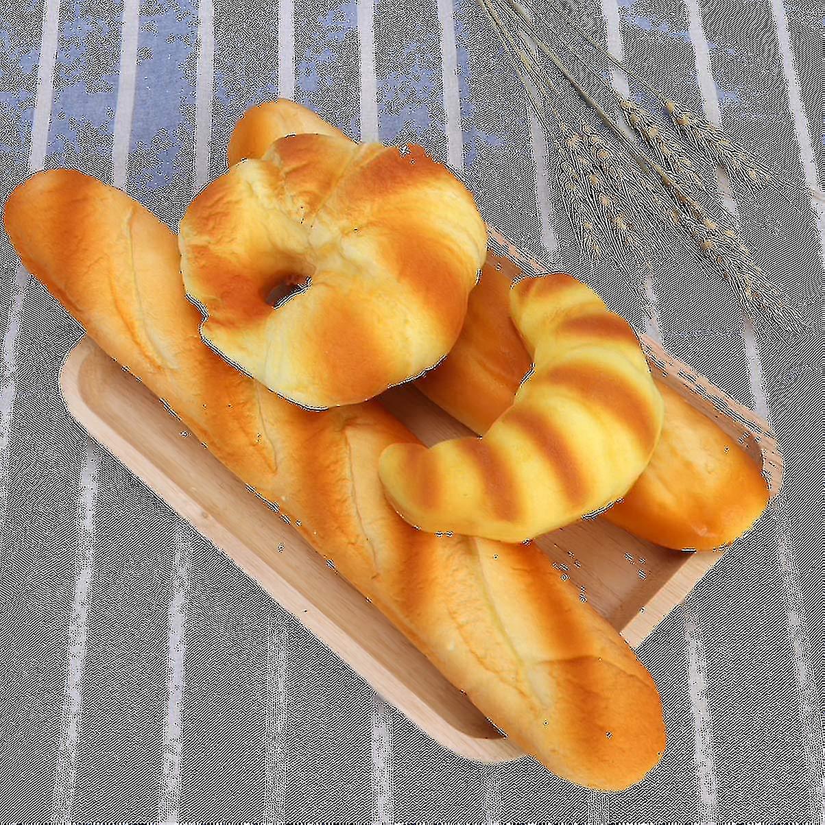 Artificial Bread Fake Bread Simulation Food Model Kitchen Decoration ...