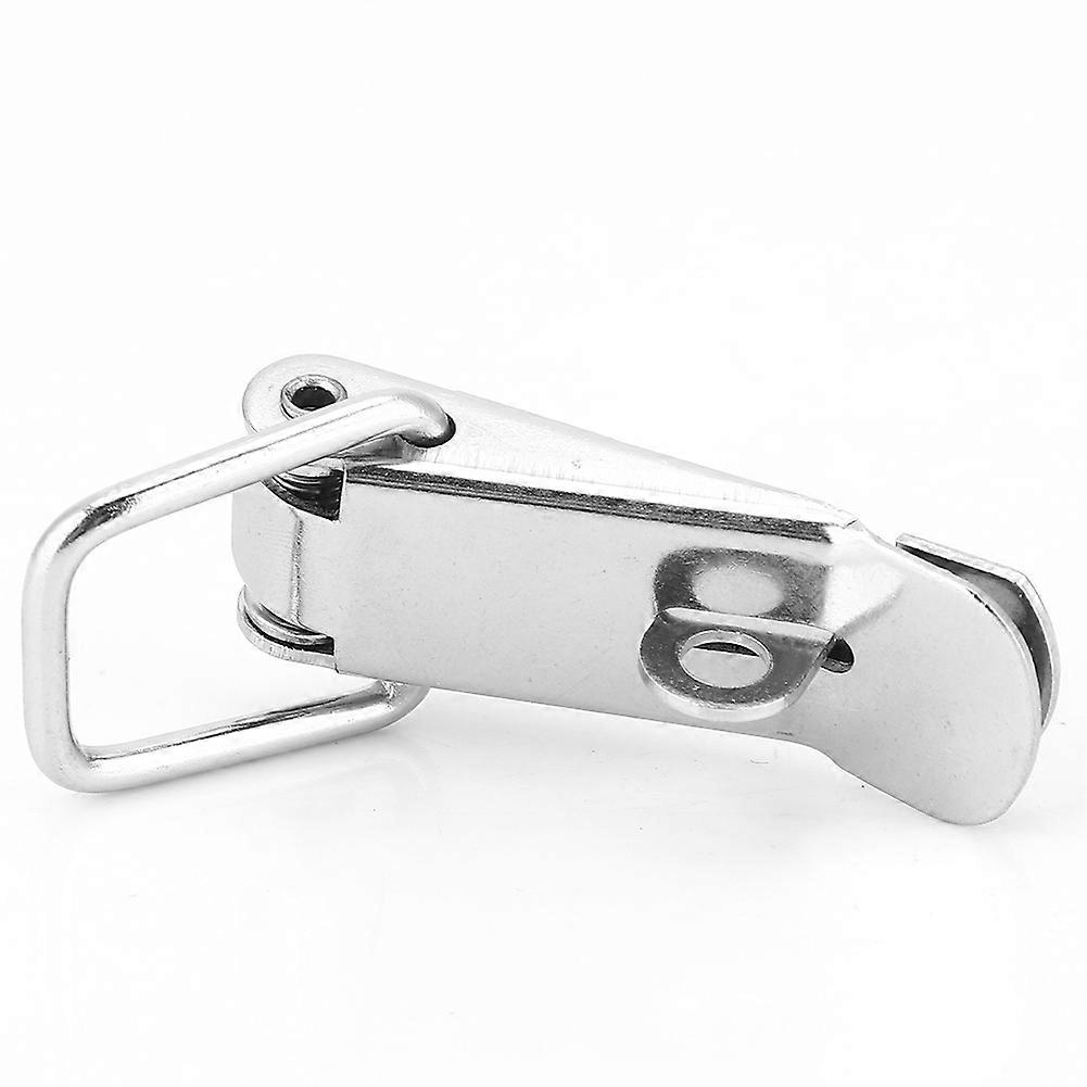 4pcs Lock Hasp Stainless Steel 304 Adjustable Spring Hasp Flat Mouth ...